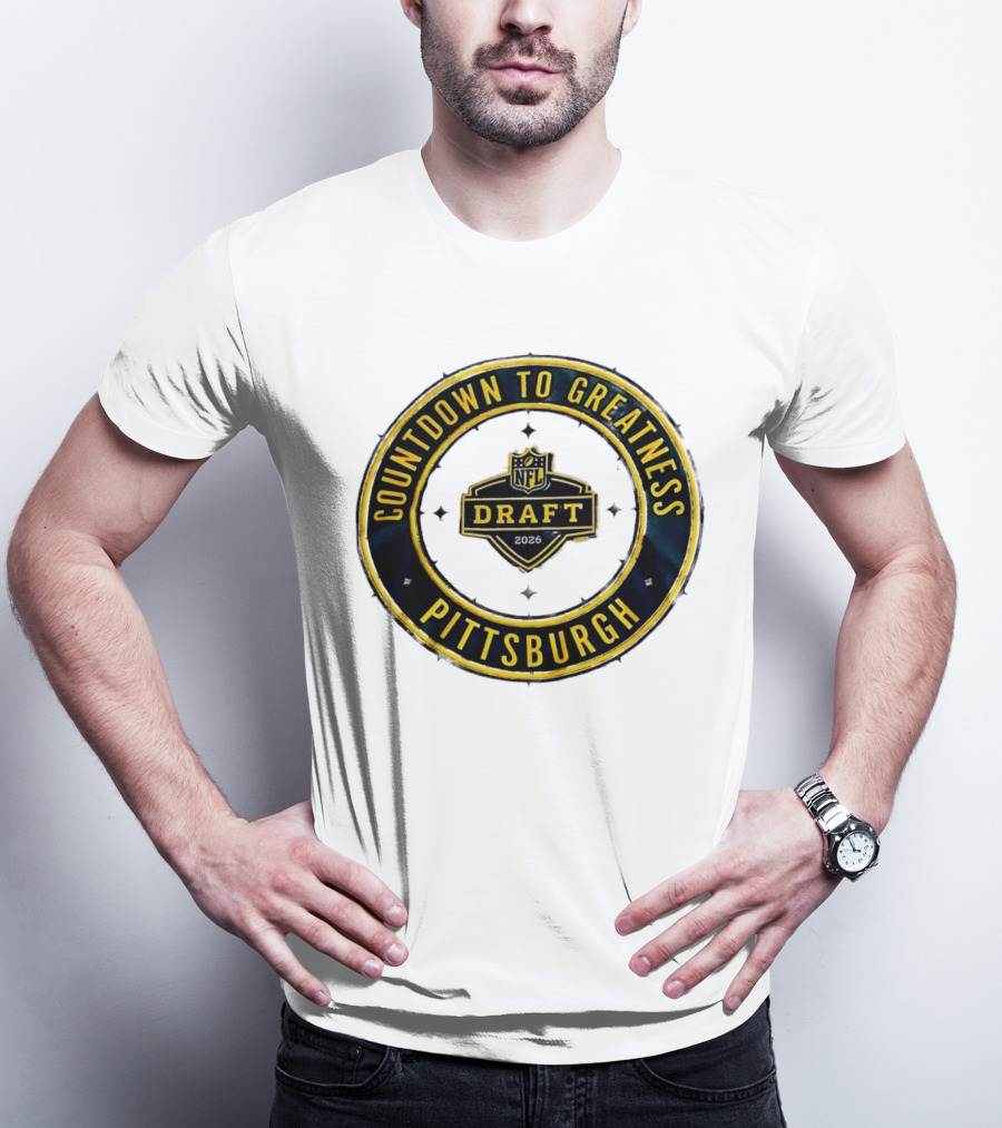 NFL Draft Countdown To Greatness Pittsburgh T-Shirt