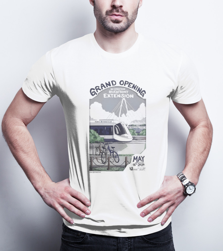 Grand Opening Ceremony Kansas City Institute Riverfront Extension May 18 2026 T-Shirt