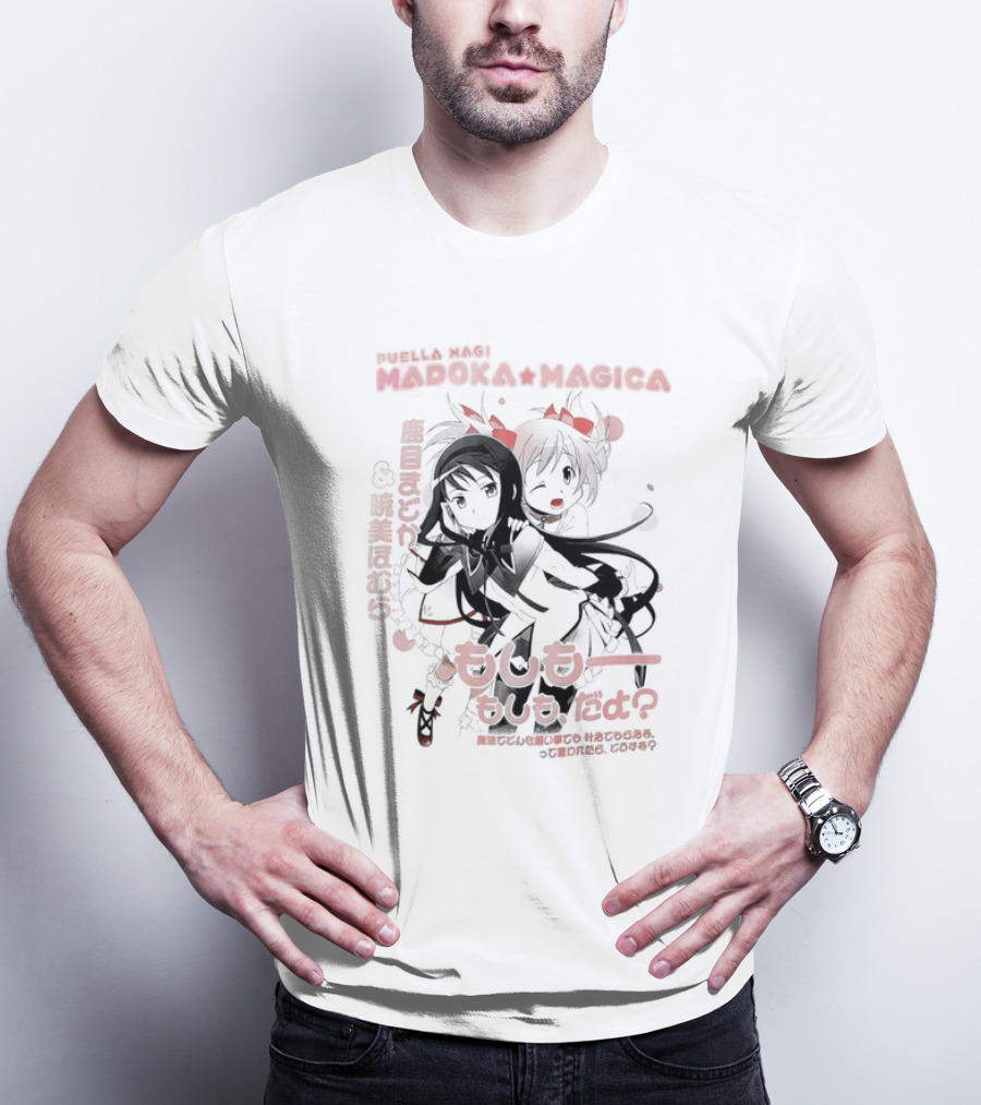 Puella Magi Madoka Magica Duo T-Shirt