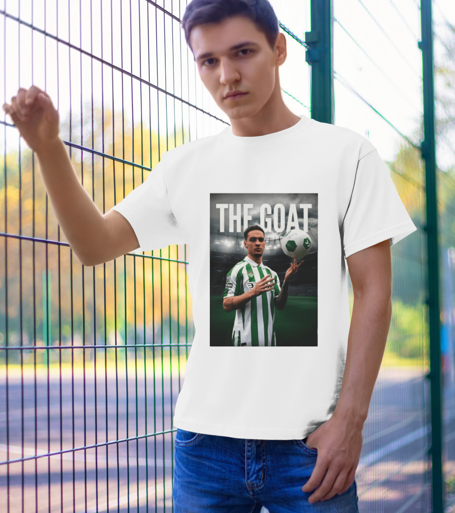 Antony Real Betis FC The Goat Soccer 2026 T-Shirt