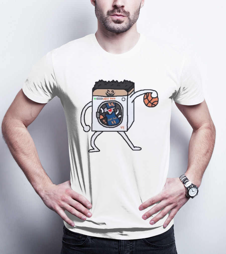 Landry Shamet New York Washing Machine Basketball Play T-Shirt