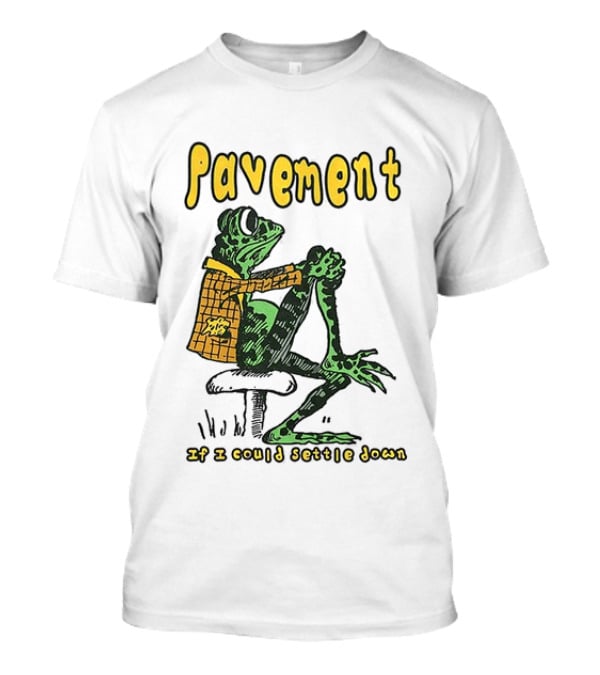 Pavement If I Could Settle Down Frog T-Shirt