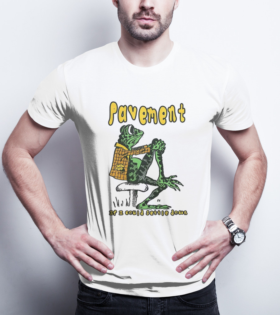 Pavement If I Could Settle Down Frog T-Shirt
