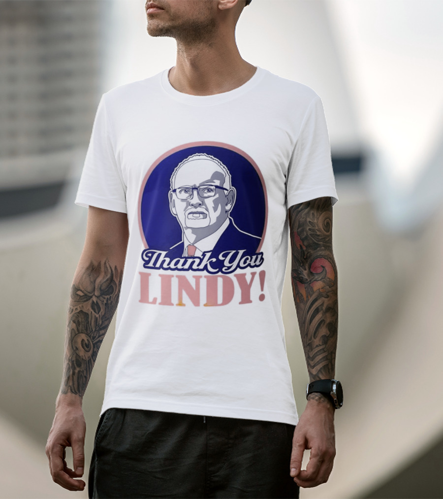 Thank You Lindy Ruff New Jersey Devils NHL Coach Appreciation T-Shirt