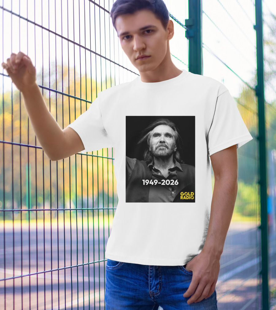 Dr Hook Singer Dennis Locorriere 1949 2026 Gold Radio T-Shirt