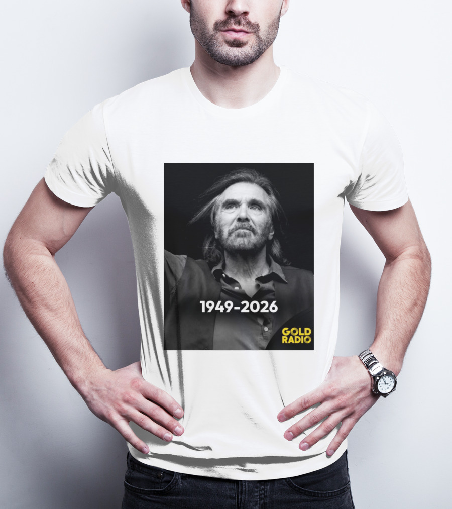 Dr Hook Singer Dennis Locorriere 1949 2026 Gold Radio T-Shirt