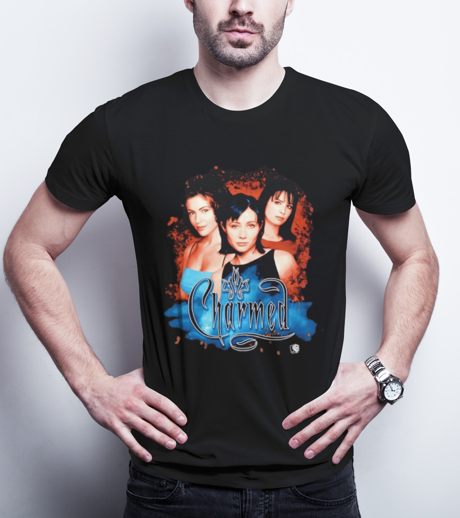 Charmed 1998 Prue Piper Phoebe Iconic Magic Sisters T-Shirt