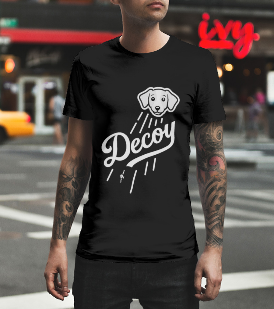 Decoy Shohei Ohtani Los Angeles Dodgers Dog T-Shirt