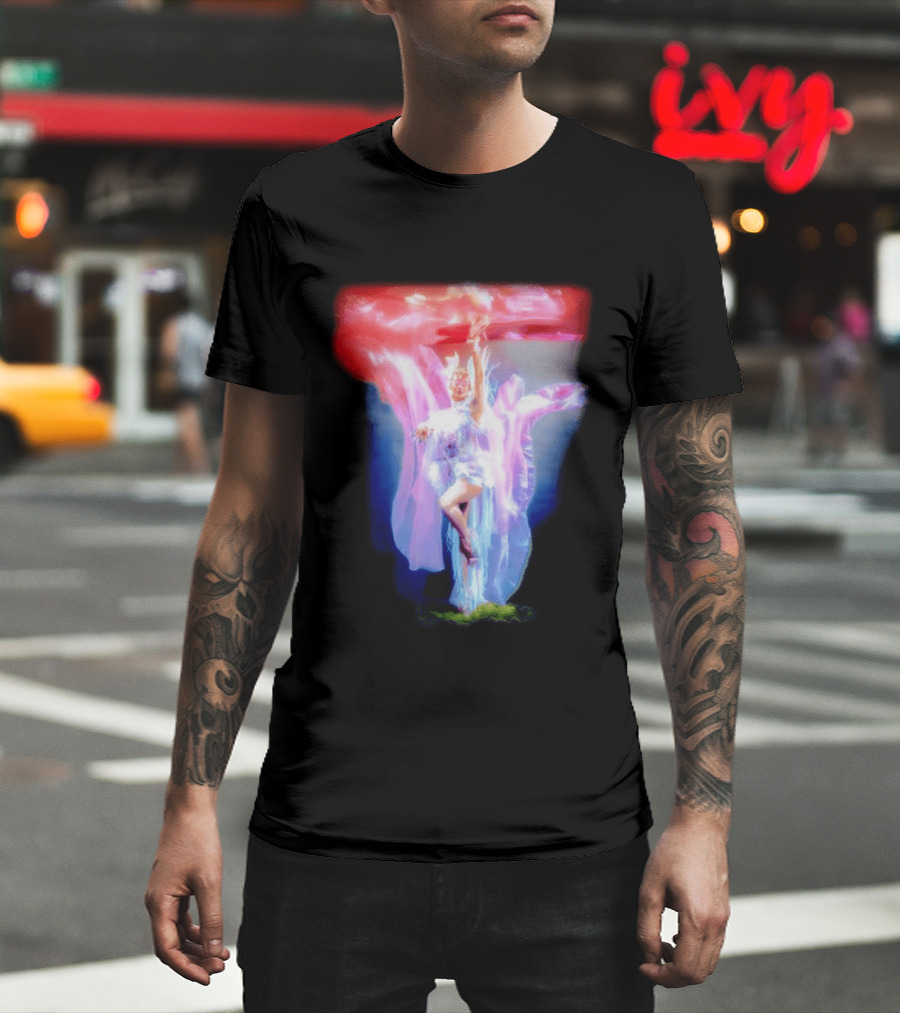 Diwata Ng Karagatan Let Them Eat Cape Enchanted Ocean Goddess Floating Fantasy T-Shirt