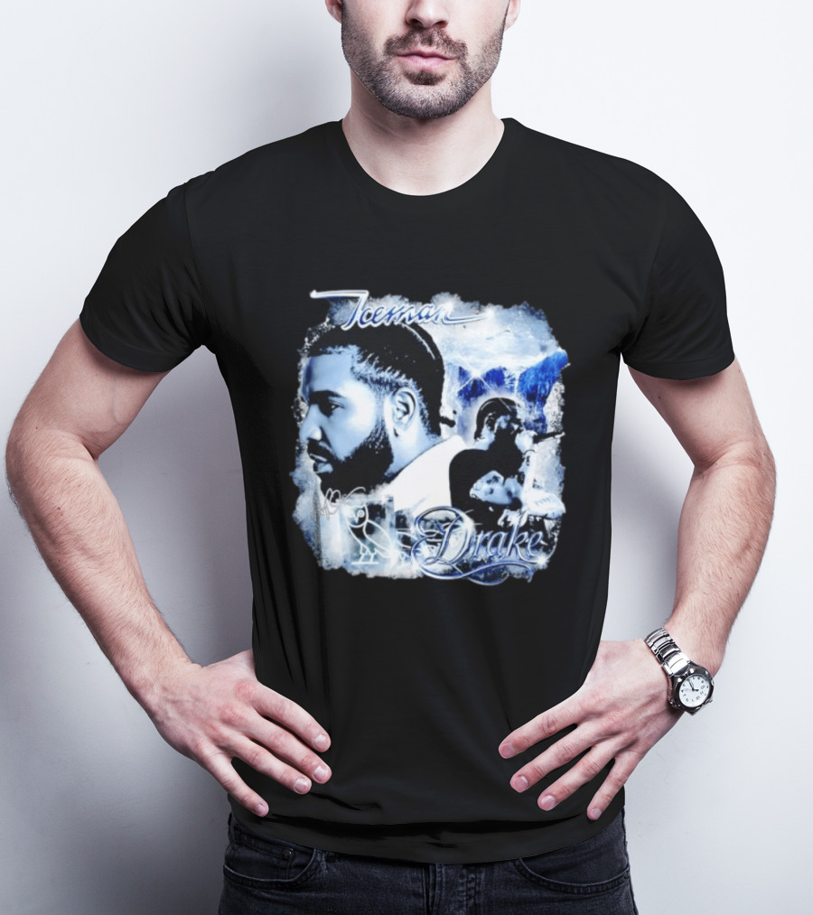 Drake Iceman 2026 Big Face Bootleg T-Shirt