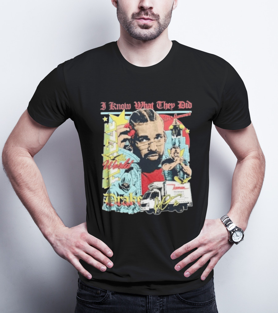 I Know What They Did Drake Freeze The World Iceman 2026 T-Shirt