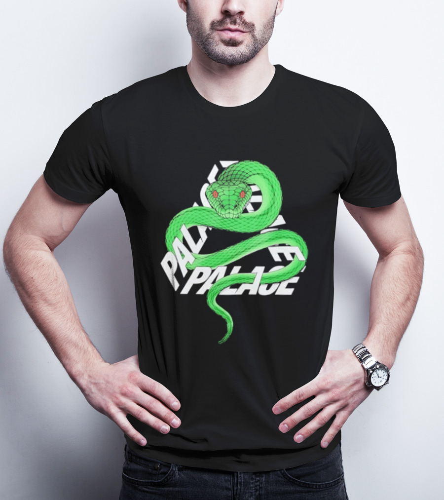 Palace Tri Ferg Green Snake T-Shirt