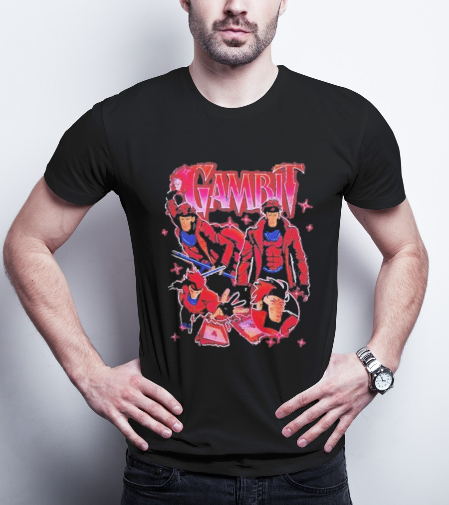X Men Gambit Marvel Comic T-Shirt