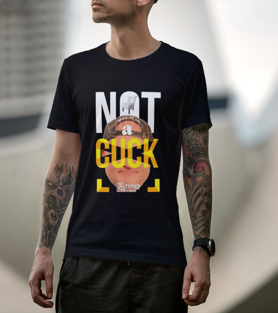 Not A Cuck With The Dan Le Batard Show And Stugotz Chair Hat And Face T-Shirt