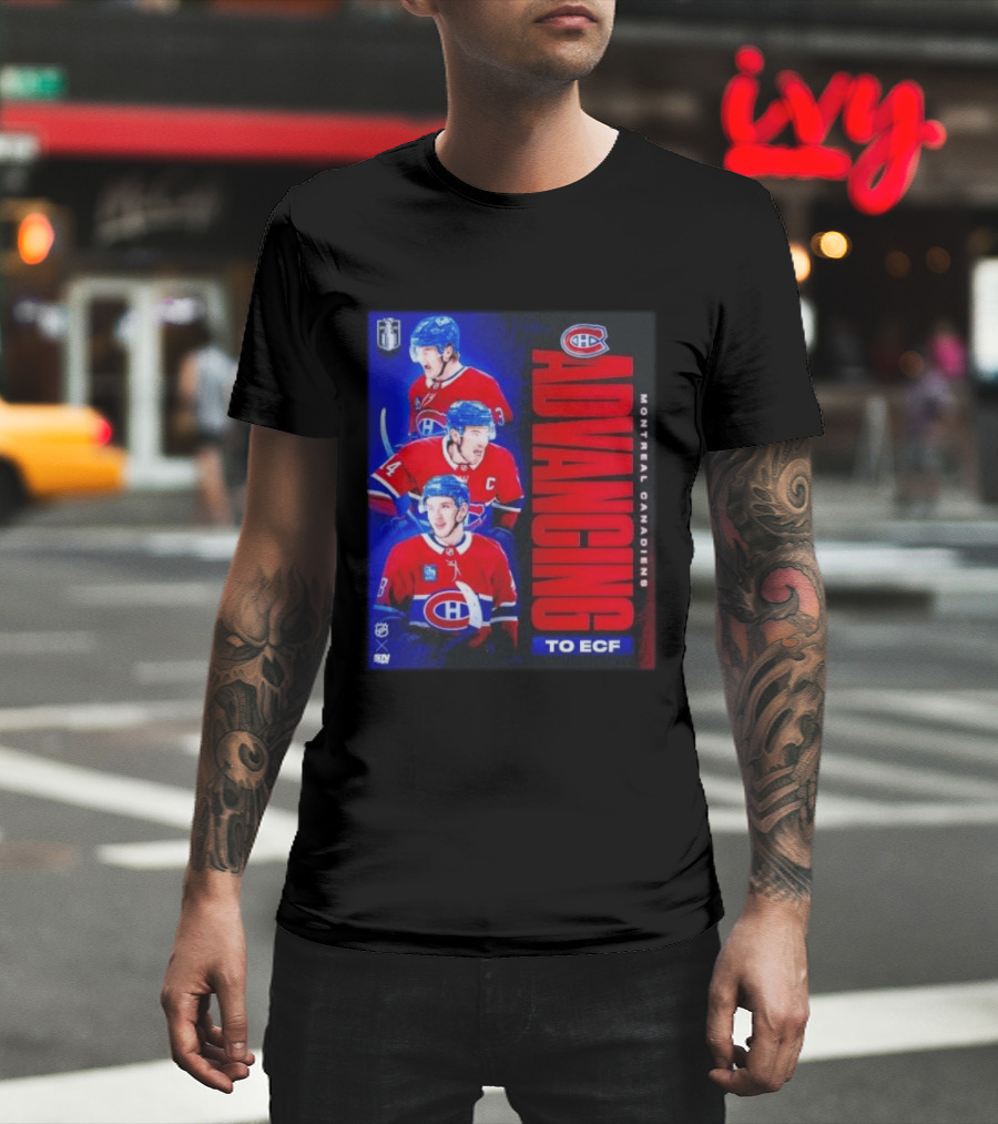 Montreal Canadiens Advancing To ECF 2026 T-Shirt