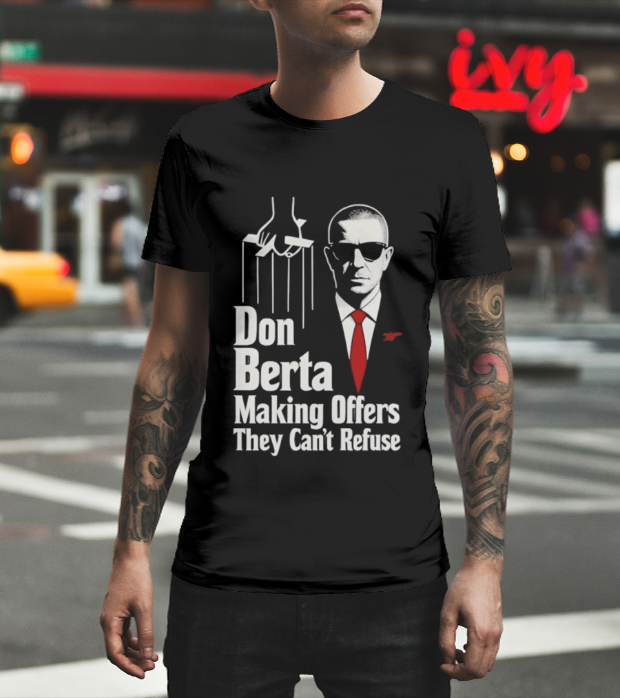 Don Berta Making Offers Arsenal Godfather 2026 T-Shirt