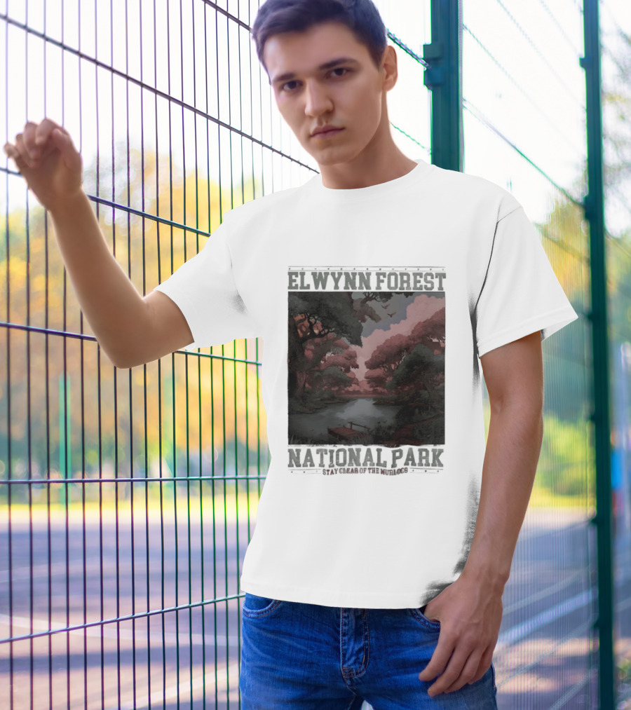 Elwynn Forest National Park Stay Clear Of The Murlocs Scenic Adventure T-Shirt