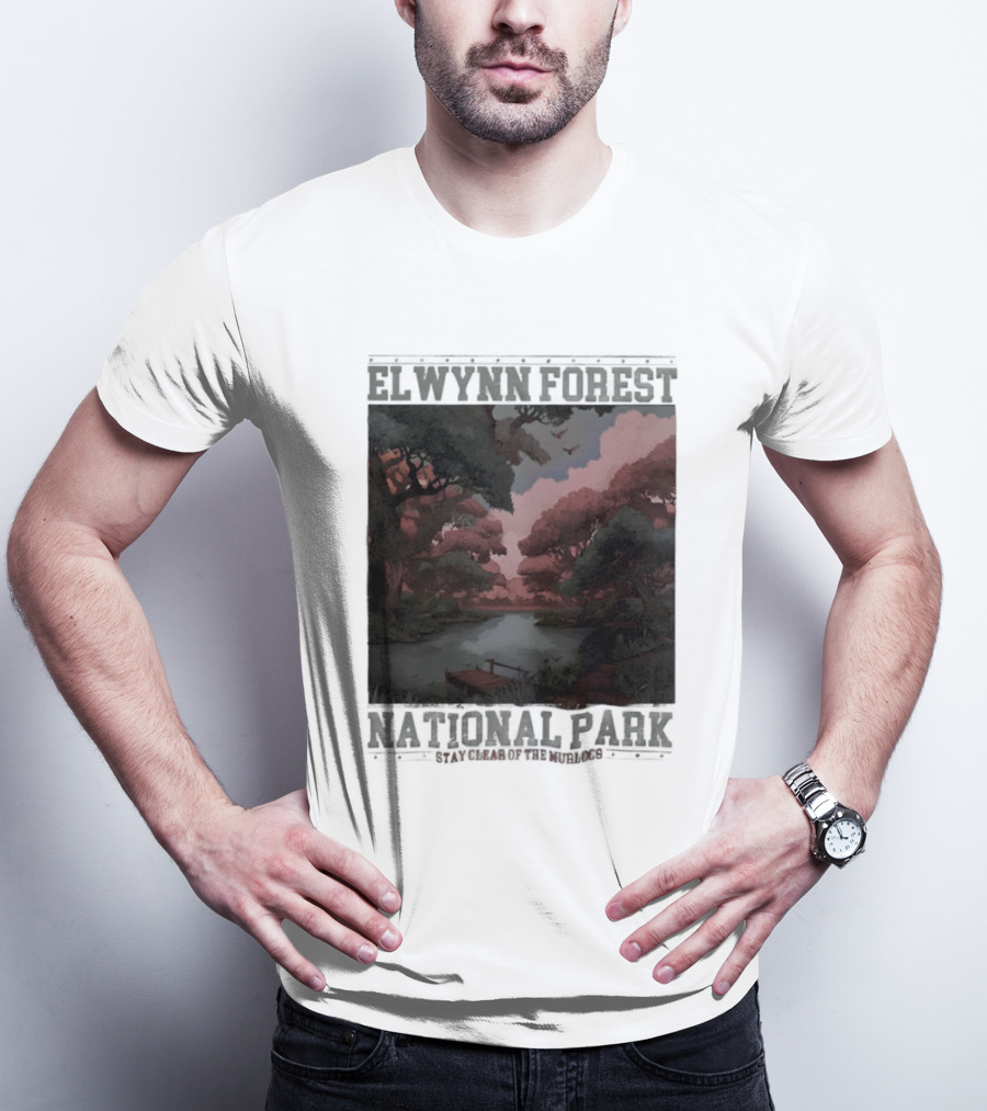 Elwynn Forest National Park Stay Clear Of The Murlocs Scenic Adventure T-Shirt