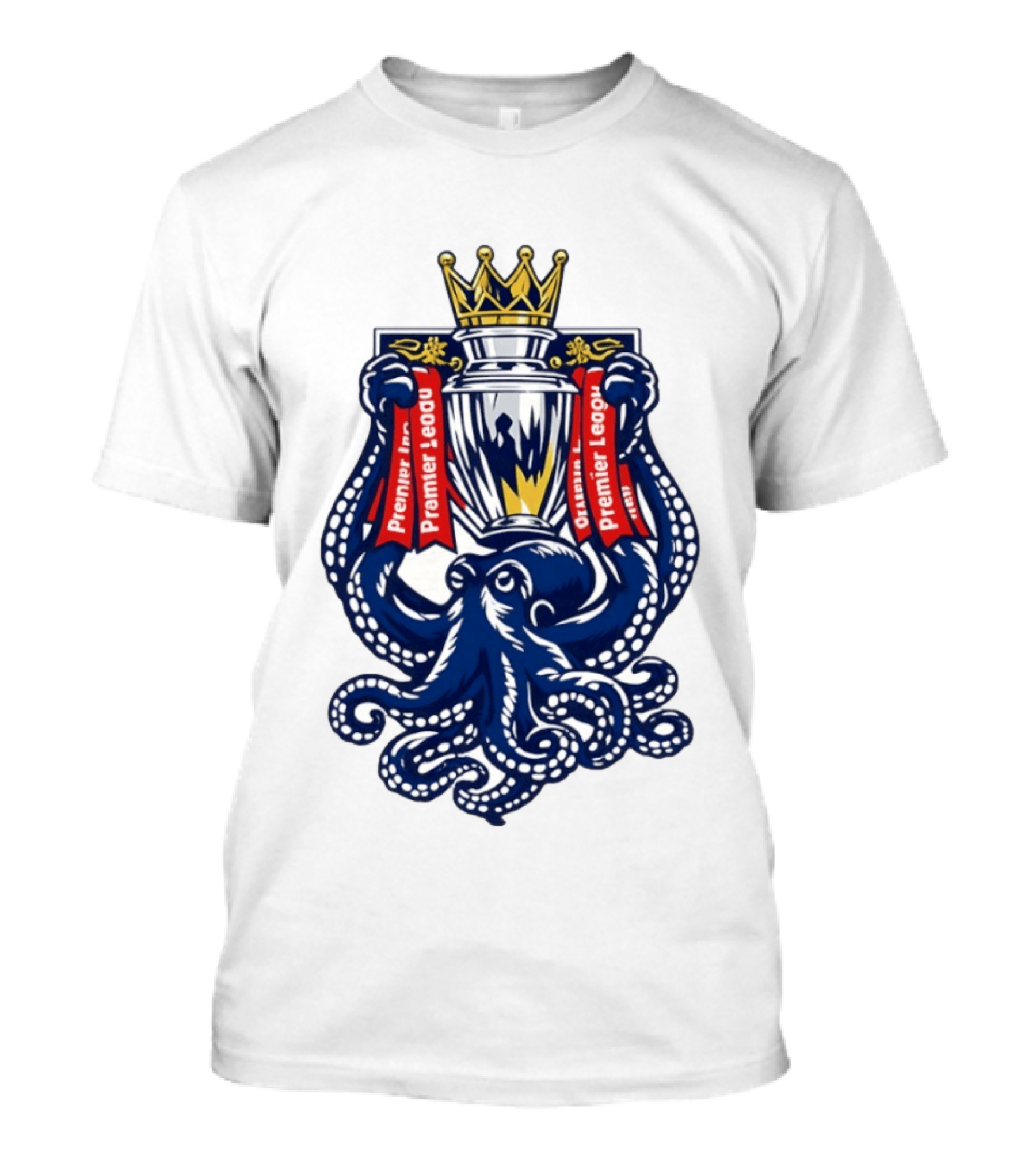 Octopus Holding Premier League Trophy Arsenal 2026 T-Shirt