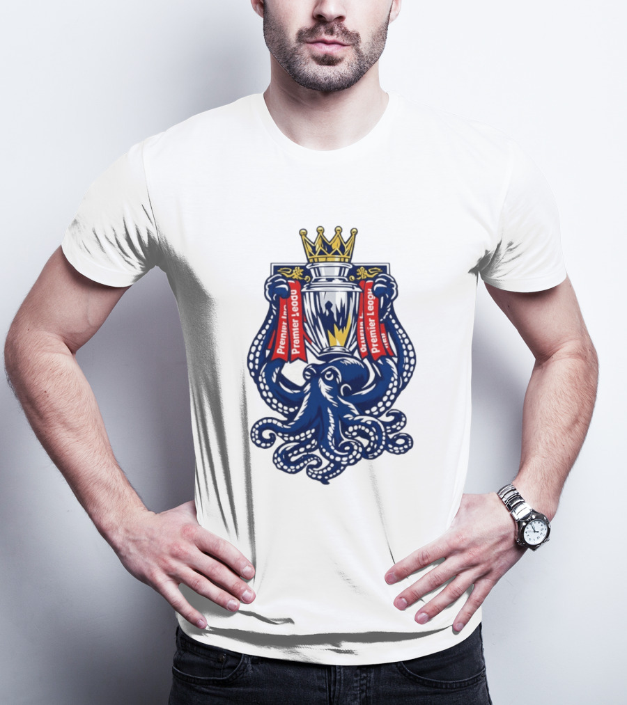 Octopus Holding Premier League Trophy Arsenal 2026 T-Shirt
