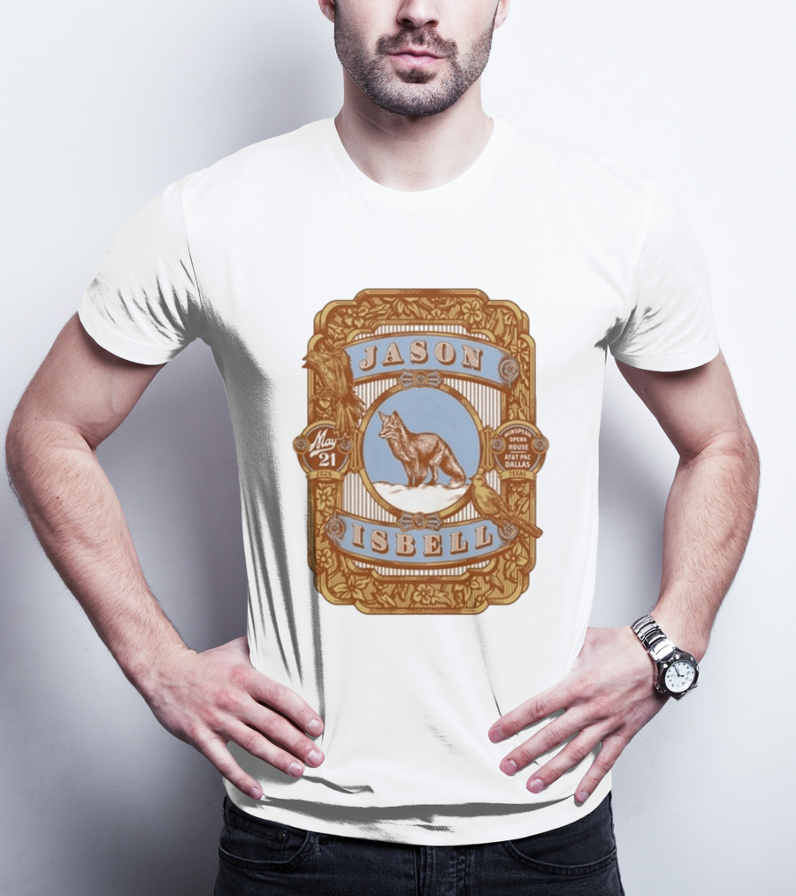 Jason Isbell May 21 2026 Winspear Opera House Dallas Texas T-Shirt