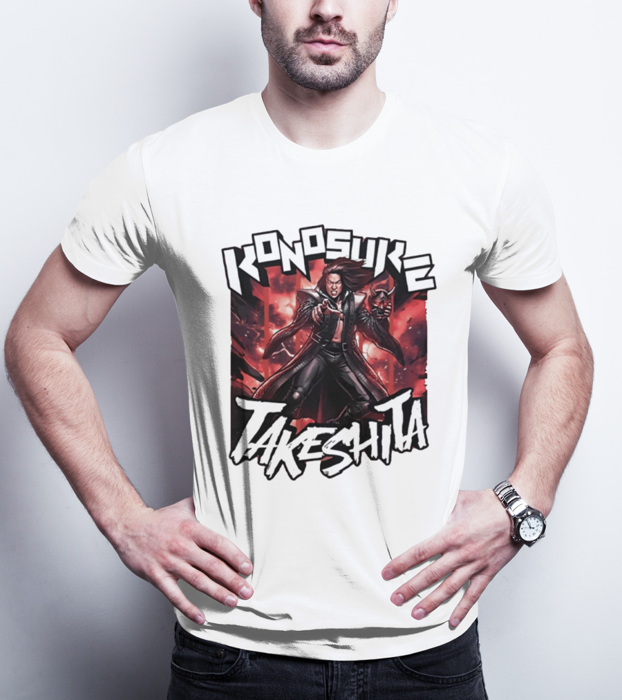 Konosuke Takeshita Intense Action Red T-Shirt