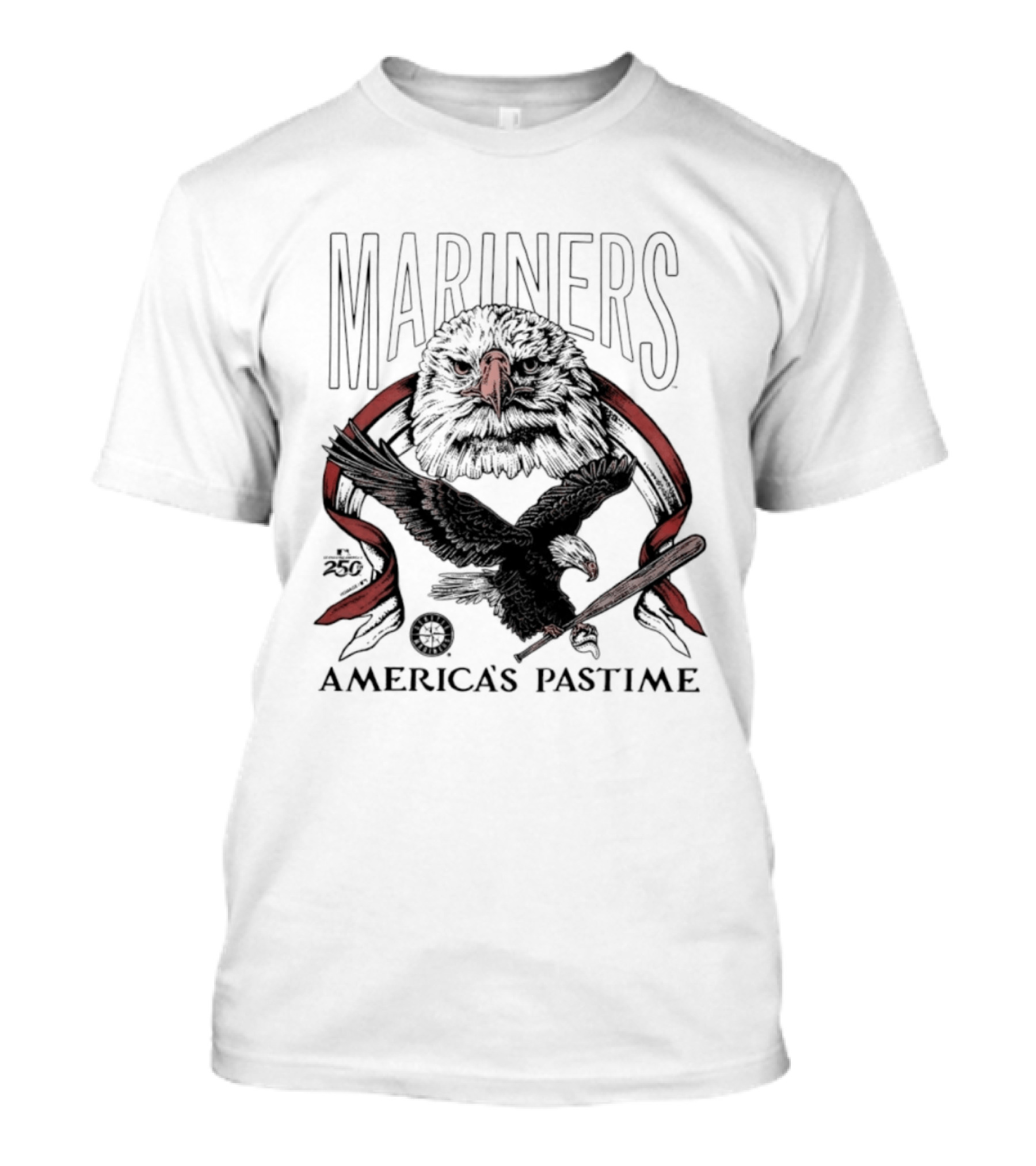 Mariners America's Pastime Bald Eagle Celebration T-Shirt