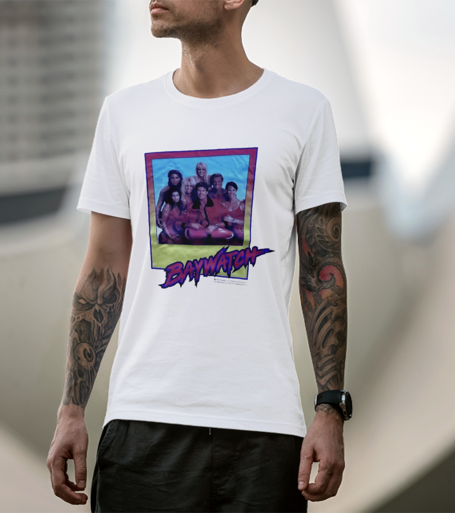 Bay Cast Photo Retro Style Shay Mitchell 1995 T-Shirt
