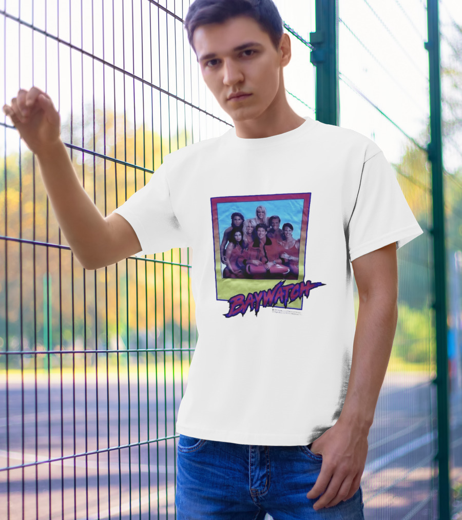 Bay Cast Photo Retro Style Shay Mitchell 1995 T-Shirt