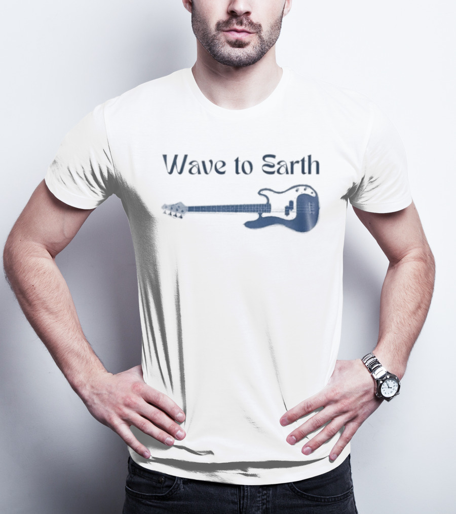 Wave To Earth The Pieces Tour Edition Guitar T-Shirt