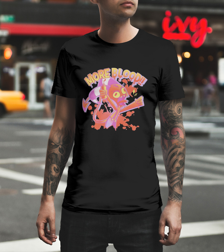 Helluva Boss More Blood Blitz Animated T-Shirt