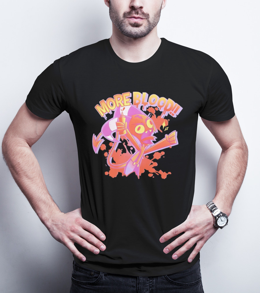 Helluva Boss More Blood Blitz Animated T-Shirt