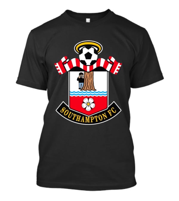 Southampton FC Crest Meme Tree Photographer Football T-Shirt