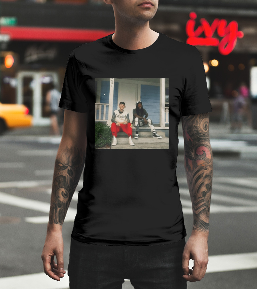 Machine Gun Kelly MGK X Wiz Khalifa Blog Era Boyz Mixtape Cover 3631 T-Shirt