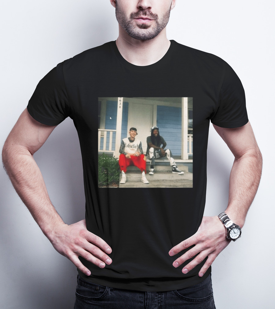 Machine Gun Kelly MGK X Wiz Khalifa Blog Era Boyz Mixtape Cover 3631 T-Shirt