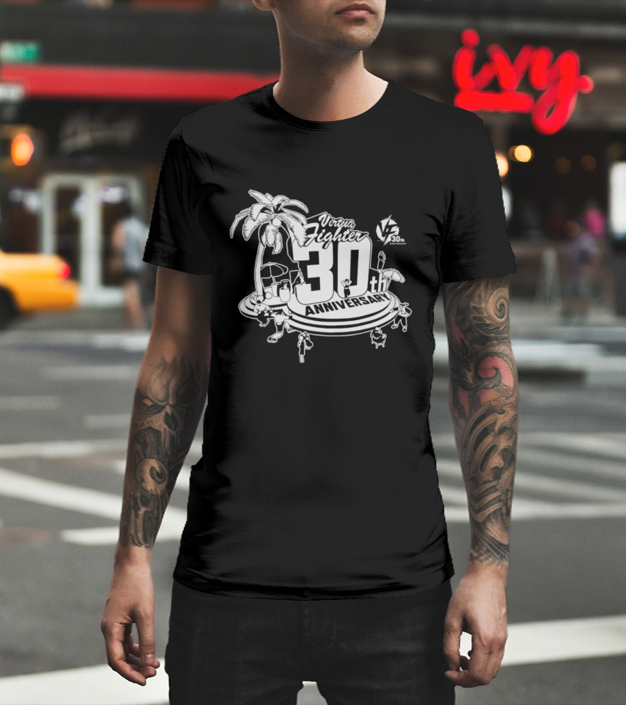Virtua Fighter 30th Anniversary Palm Island Celebration T-Shirt