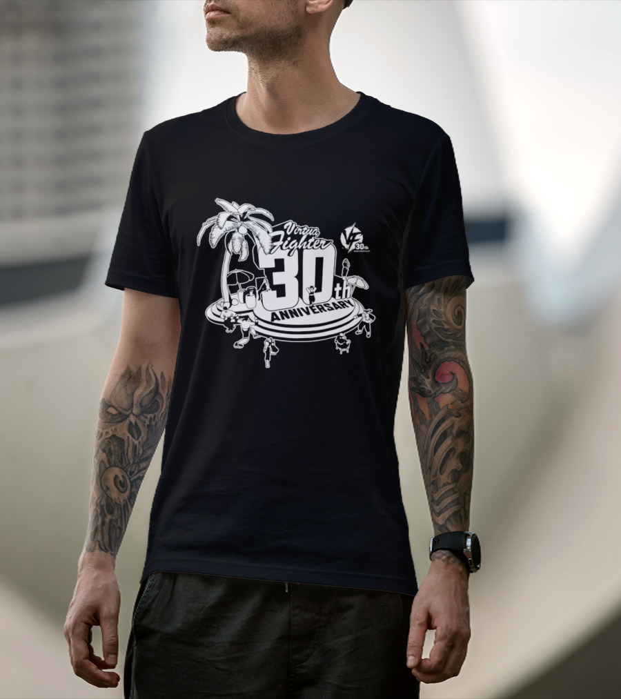 Virtua Fighter 30th Anniversary Palm Island Celebration T-Shirt