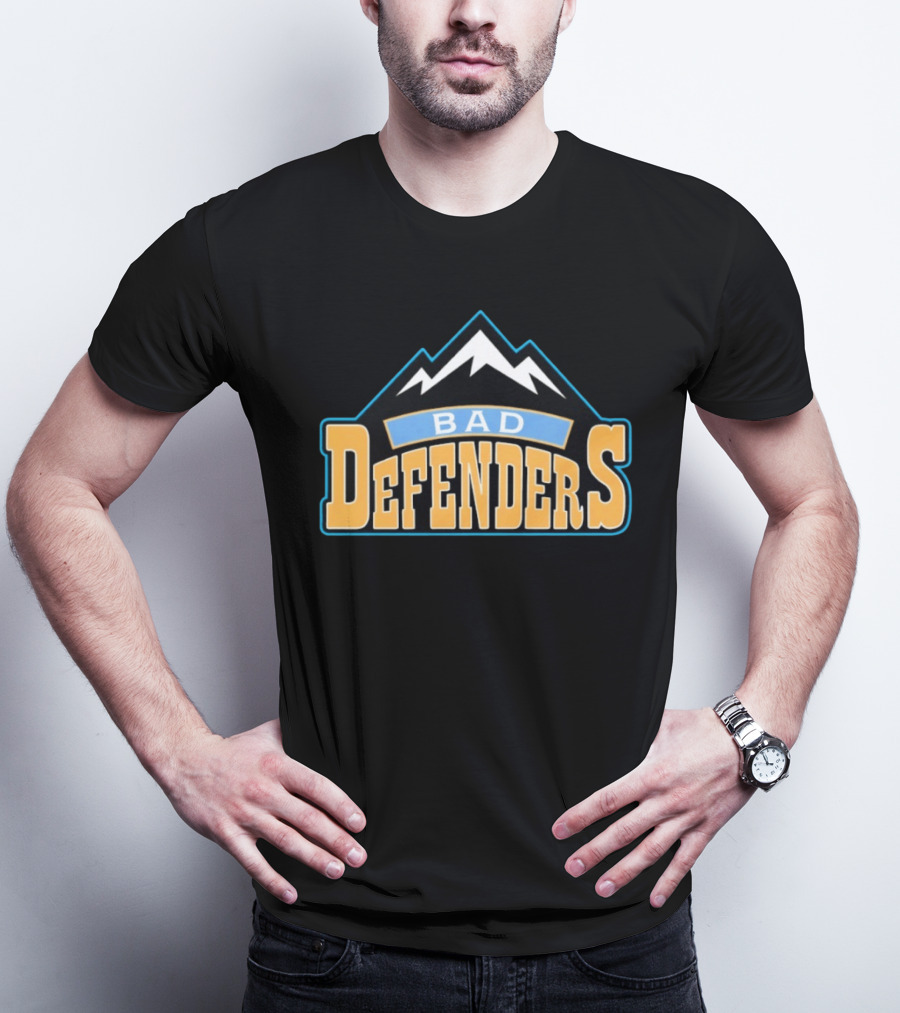 Bad Defenders Basketball Mountains T-Shirt