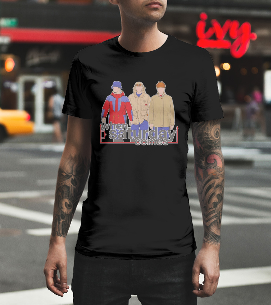 When Saturday Comes Terrace Casual CP T-Shirt