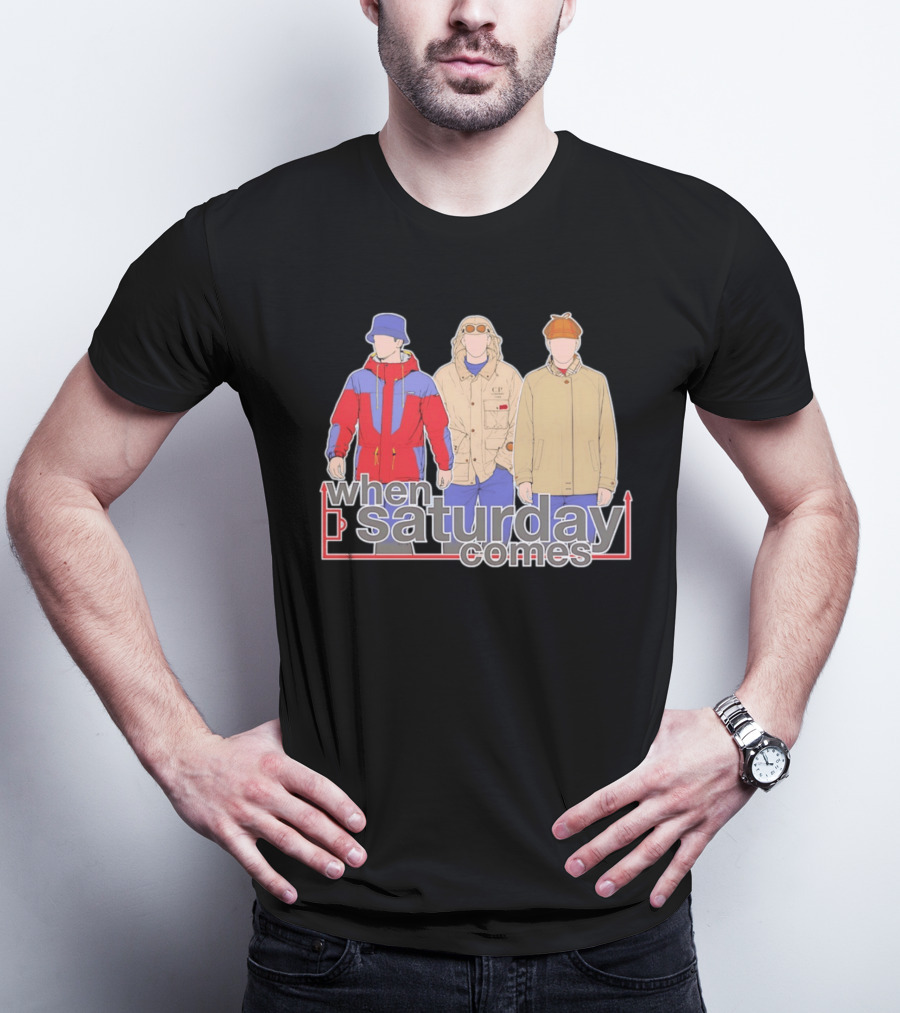 When Saturday Comes Terrace Casual CP T-Shirt