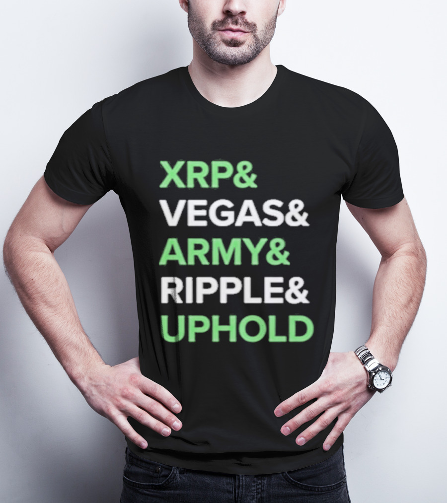XRP Vegas Army Ripple Uphold 2026 T-Shirt