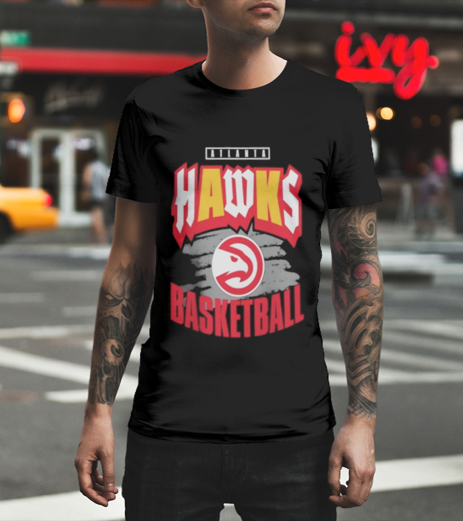 NBA 2026 Atlanta Hawks Basketball Game Night T-Shirt