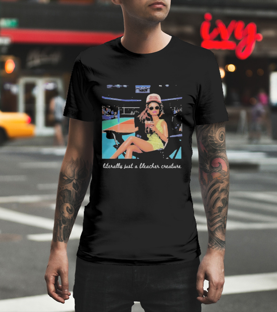 Barbie Maars Attack Volleyball Literally Just A Bleacher Creature T-Shirt