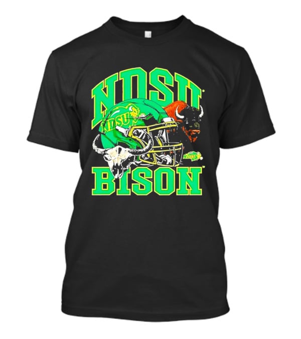 NDSU Bison Helmet Best NCAA Football Team Spirit T-Shirt