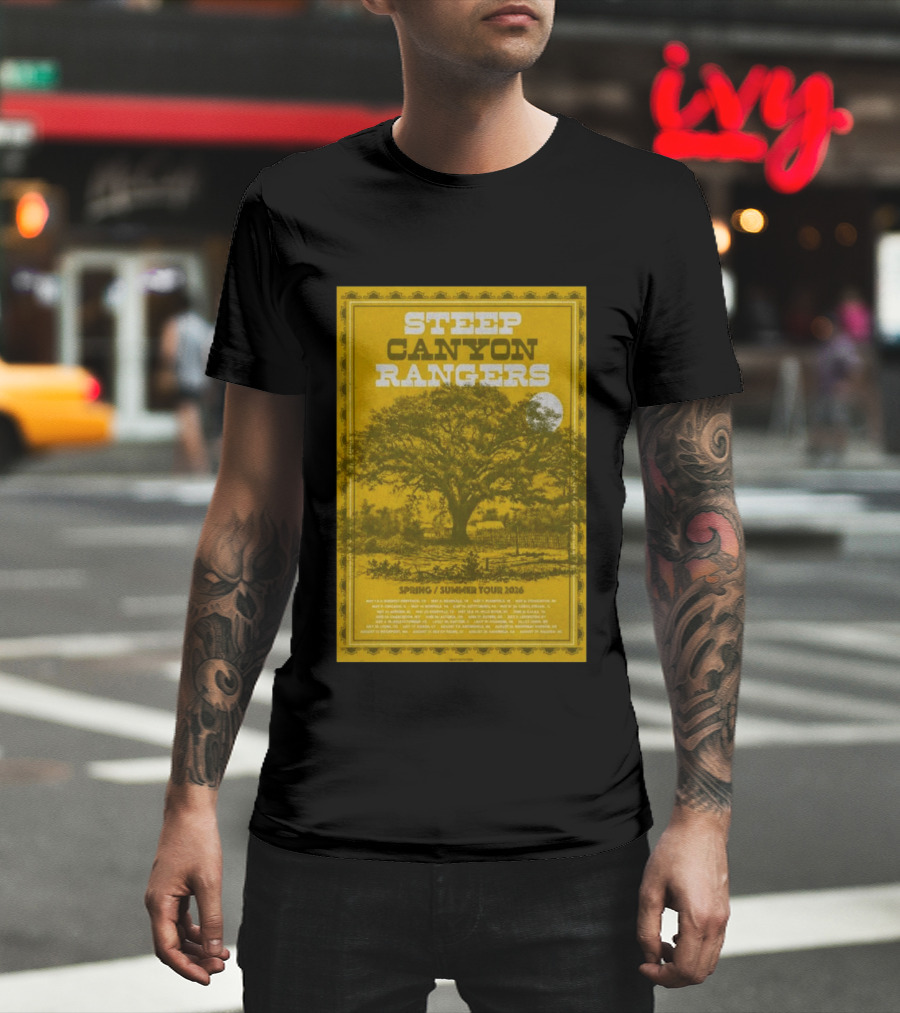Steep Canyon Rangers Spring Summer Tour 2026 T-Shirt