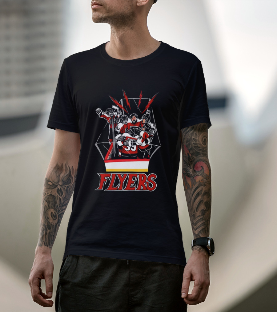 Philadelphia Flyers Box Boys Hockey Team T-Shirt