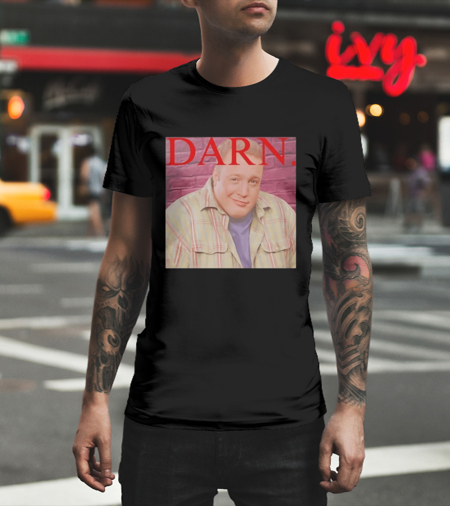 Darn Kevin James The King Of Queens Meme Red T-Shirt
