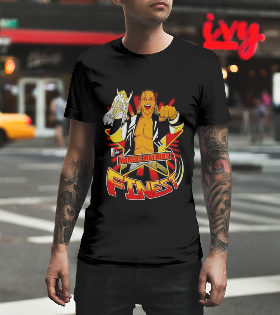 Marcus Mathers Finest Wrestling Star T-Shirt