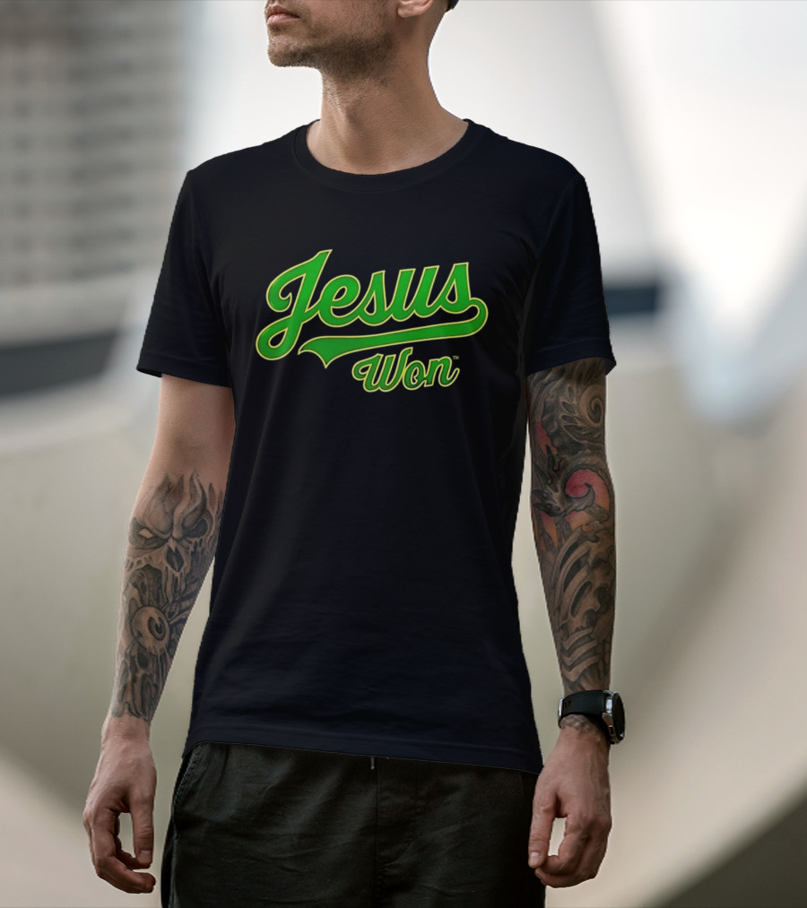 Oakland Athletics Jesus Won T-Shirt