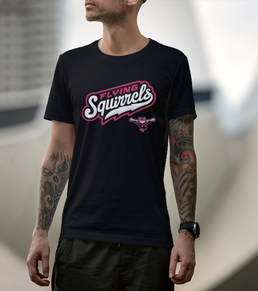 Richmond Flying Squirrels Big And Tall Sports Team T-Shirt